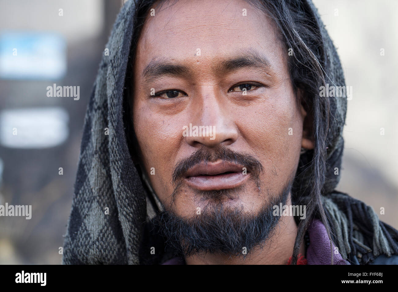 Nepal man portrait hi-res stock photography and images - Alamy