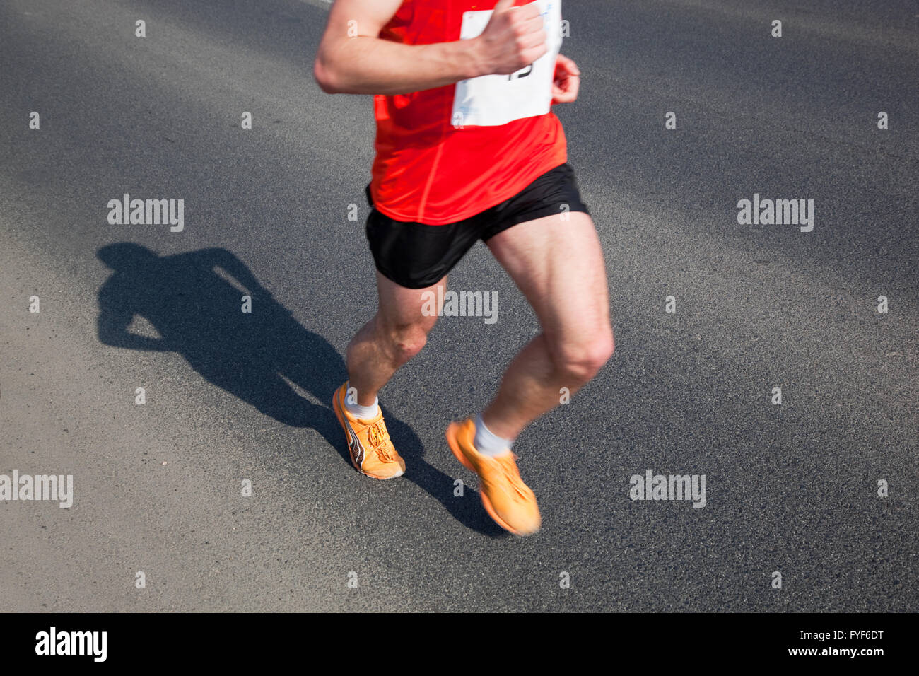 Marathon Runner Body Male