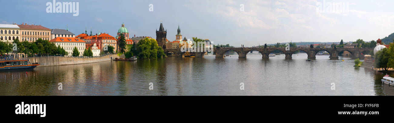 Panorama prague historic city hi-res stock photography and images - Alamy