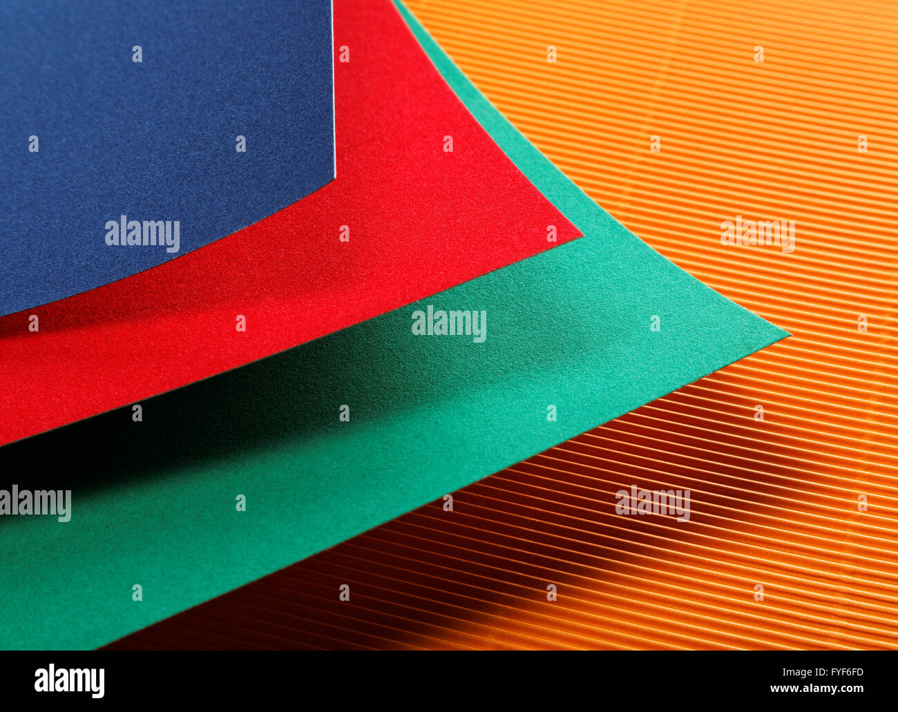 Colored sheets hi-res stock photography and images - Alamy