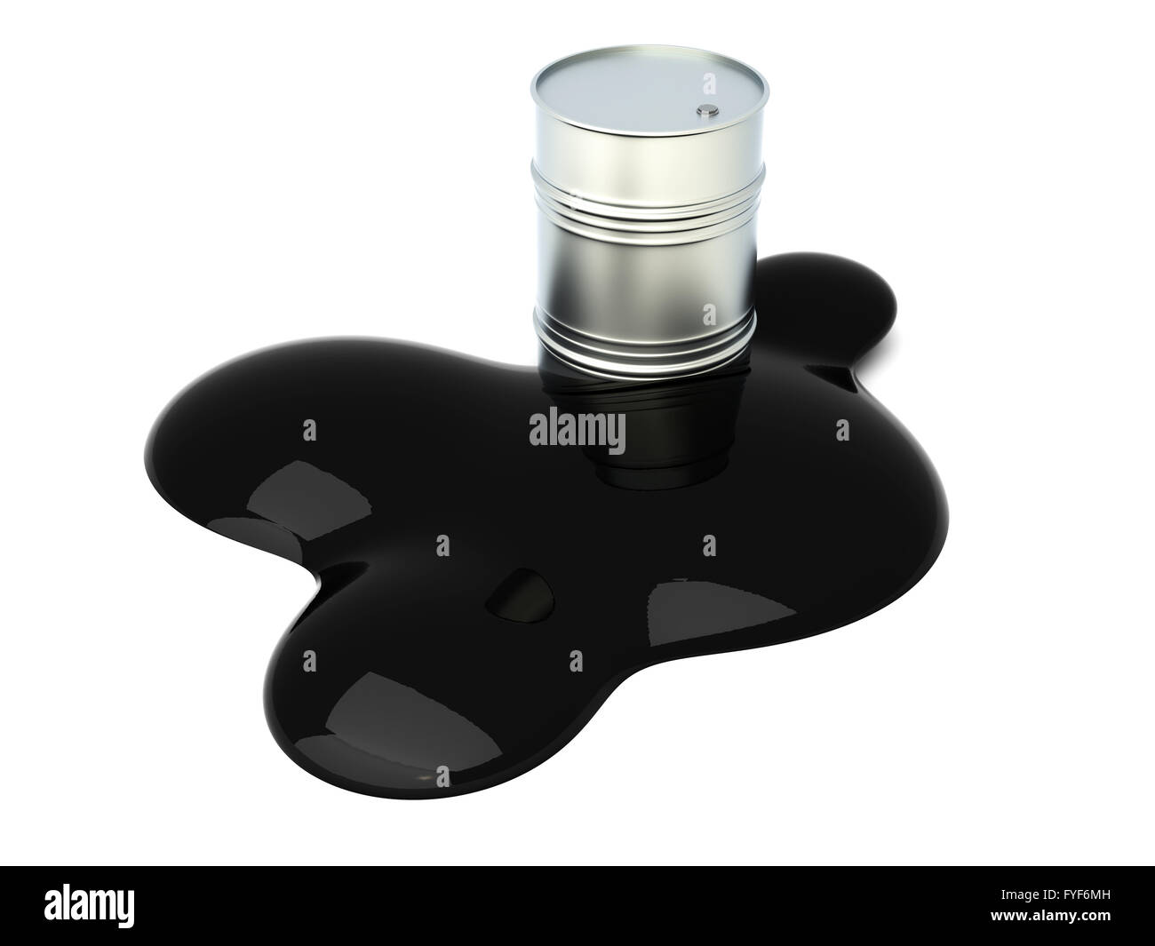 Oil leakage barrel 3d hi-res stock photography and images - Alamy