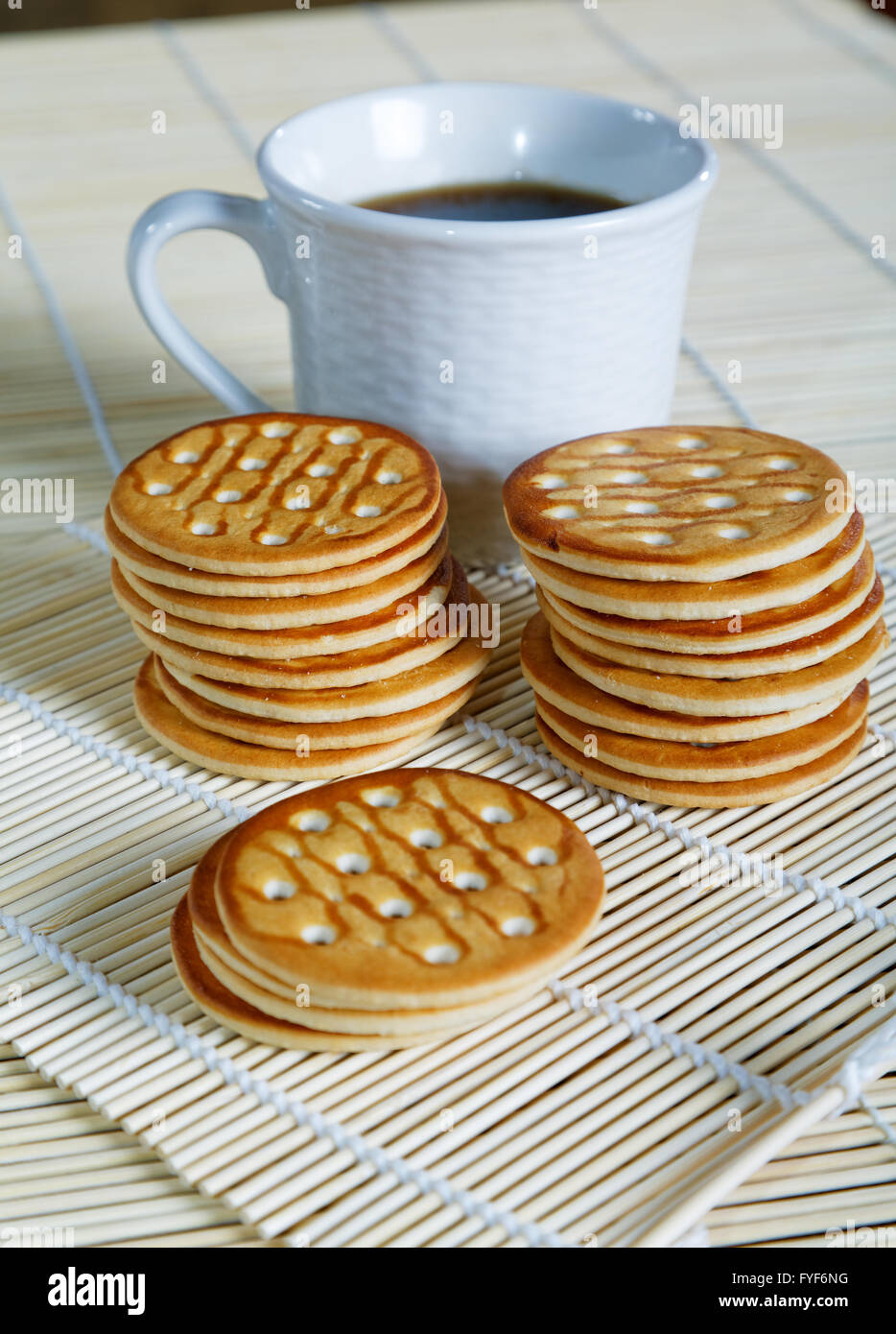 morning tea and cookies in the kitchen Stock Photo - Alamy