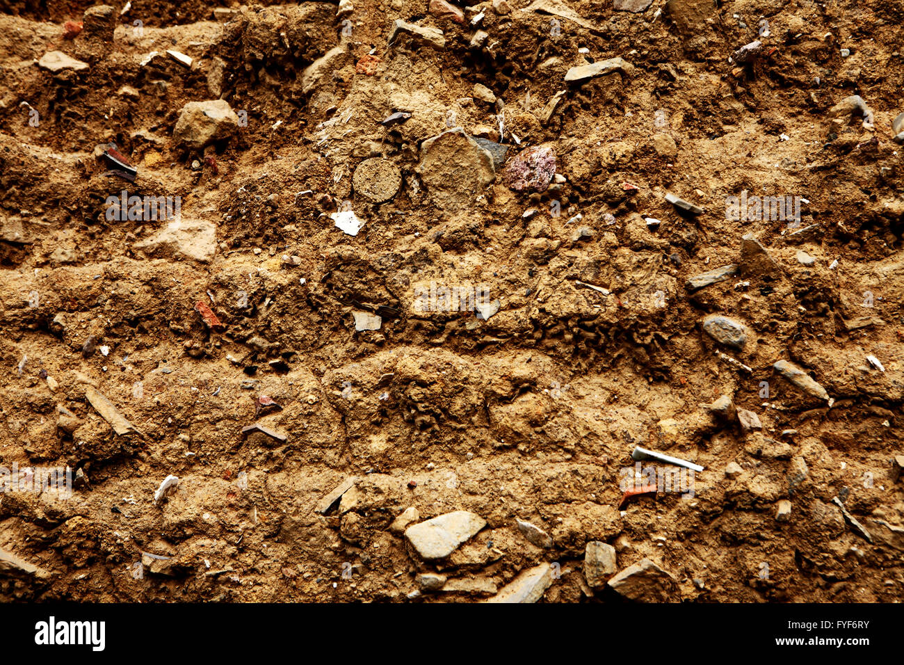 Soil texture background Stock Photo - Alamy