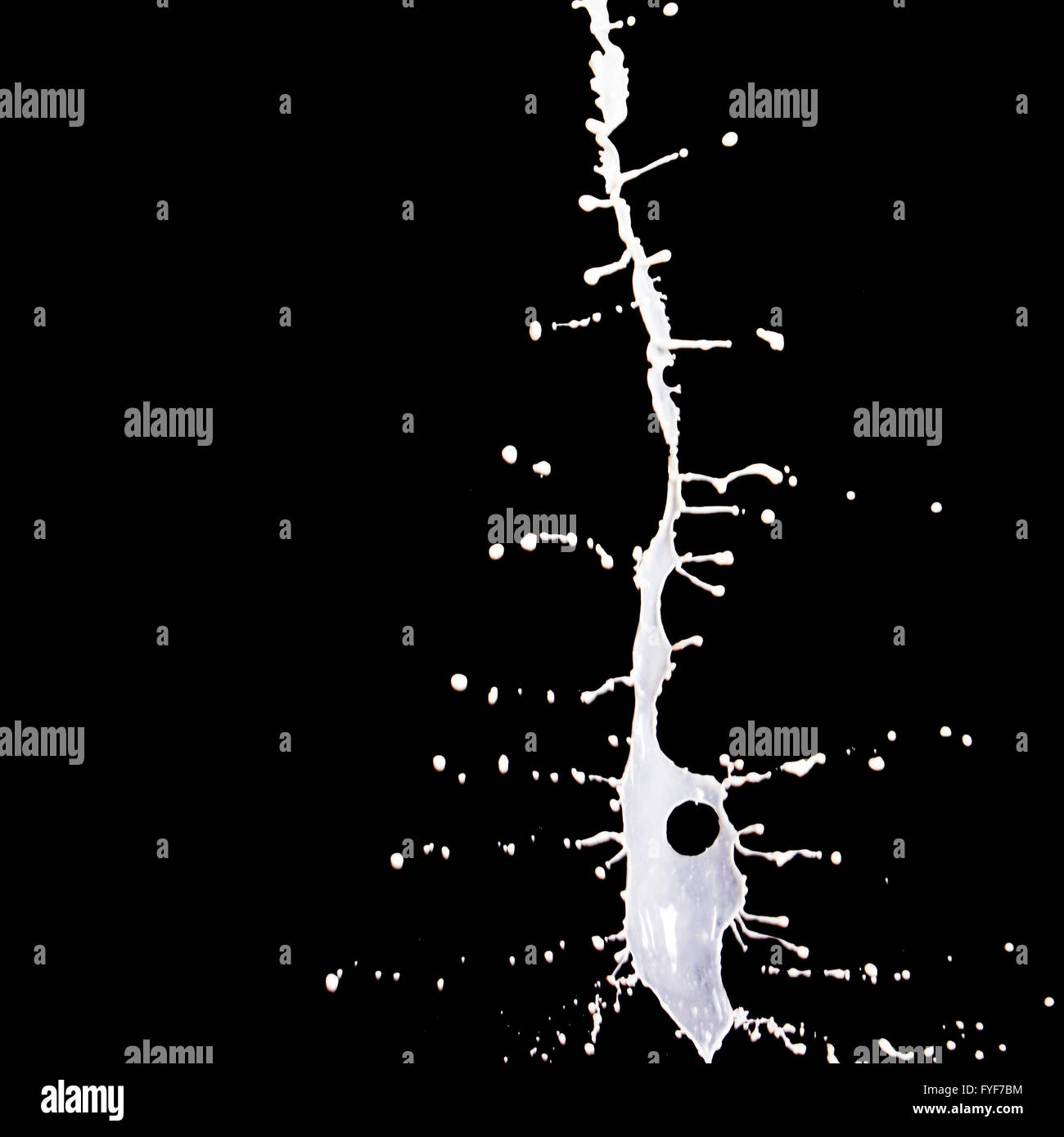 Splash of milk Stock Photo - Alamy