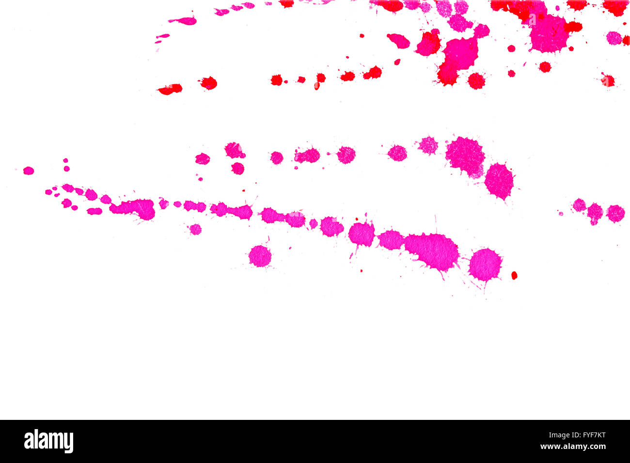 red ink blot Stock Photo - Alamy