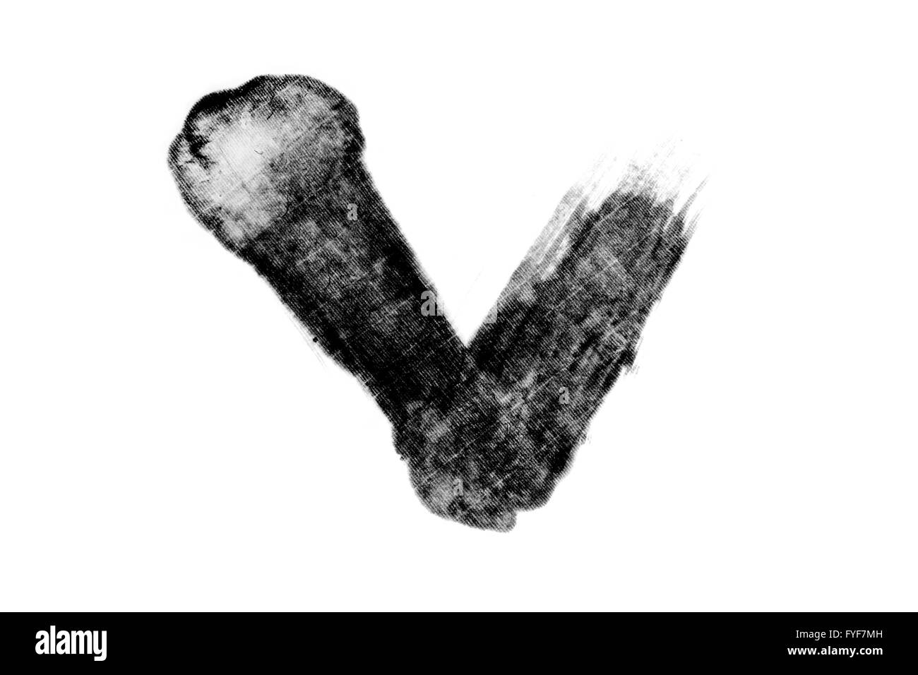 Calligraphy brush Black and White Stock Photos & Images - Alamy