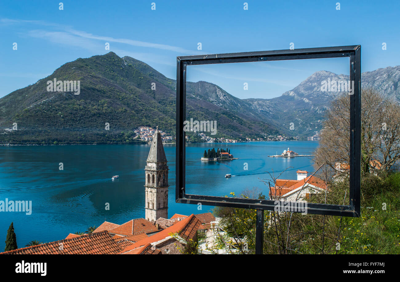 Perast Islands Montenegro Stock Photos & Perast Islands Montenegro ...