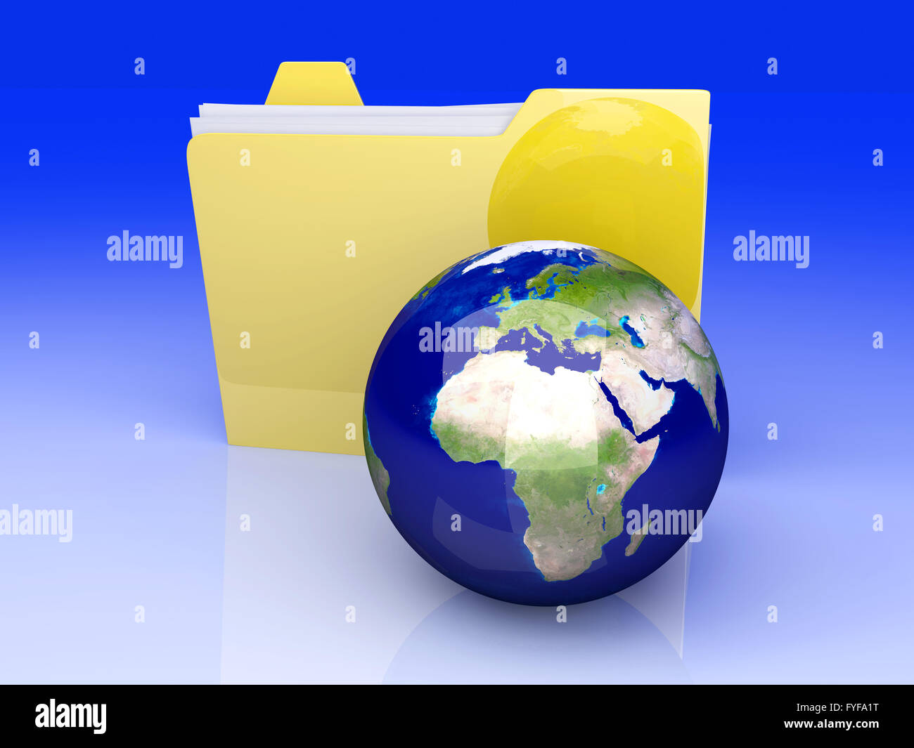 Shared folder data network hi-res stock photography and images - Alamy