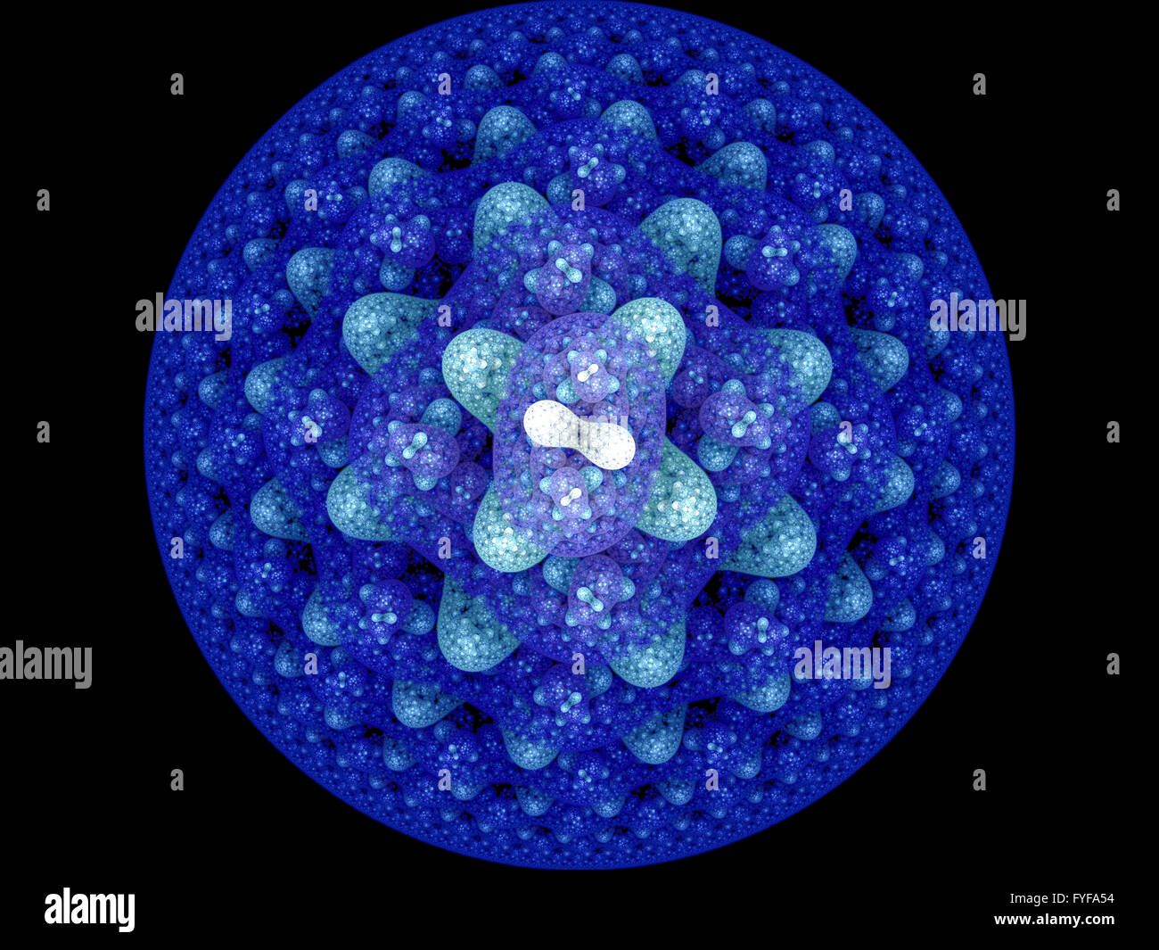 Recursive Fractal Flame Stock Photo - Alamy