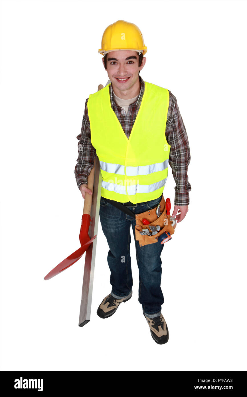Reflective yellow vest Cut Out Stock Images & Pictures - Alamy