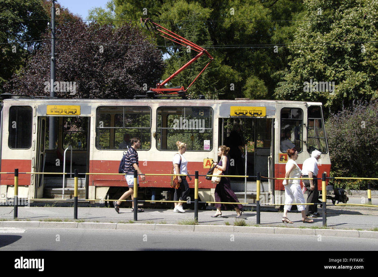 Belgrade tram system hi-res stock photography and images - Alamy