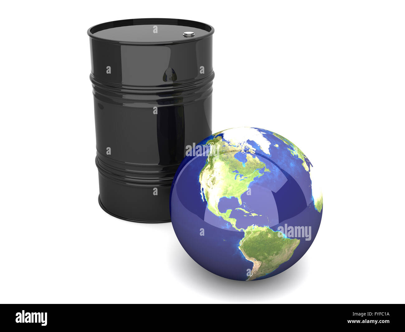Oil World - America Stock Photo - Alamy