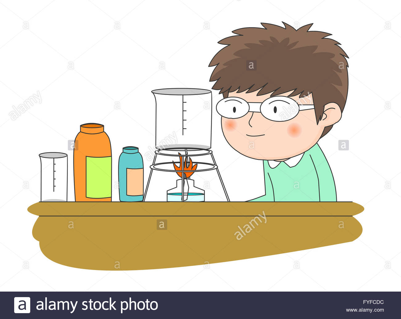 Beaker Cartoon Stock Photos & Beaker Cartoon Stock Images - Alamy