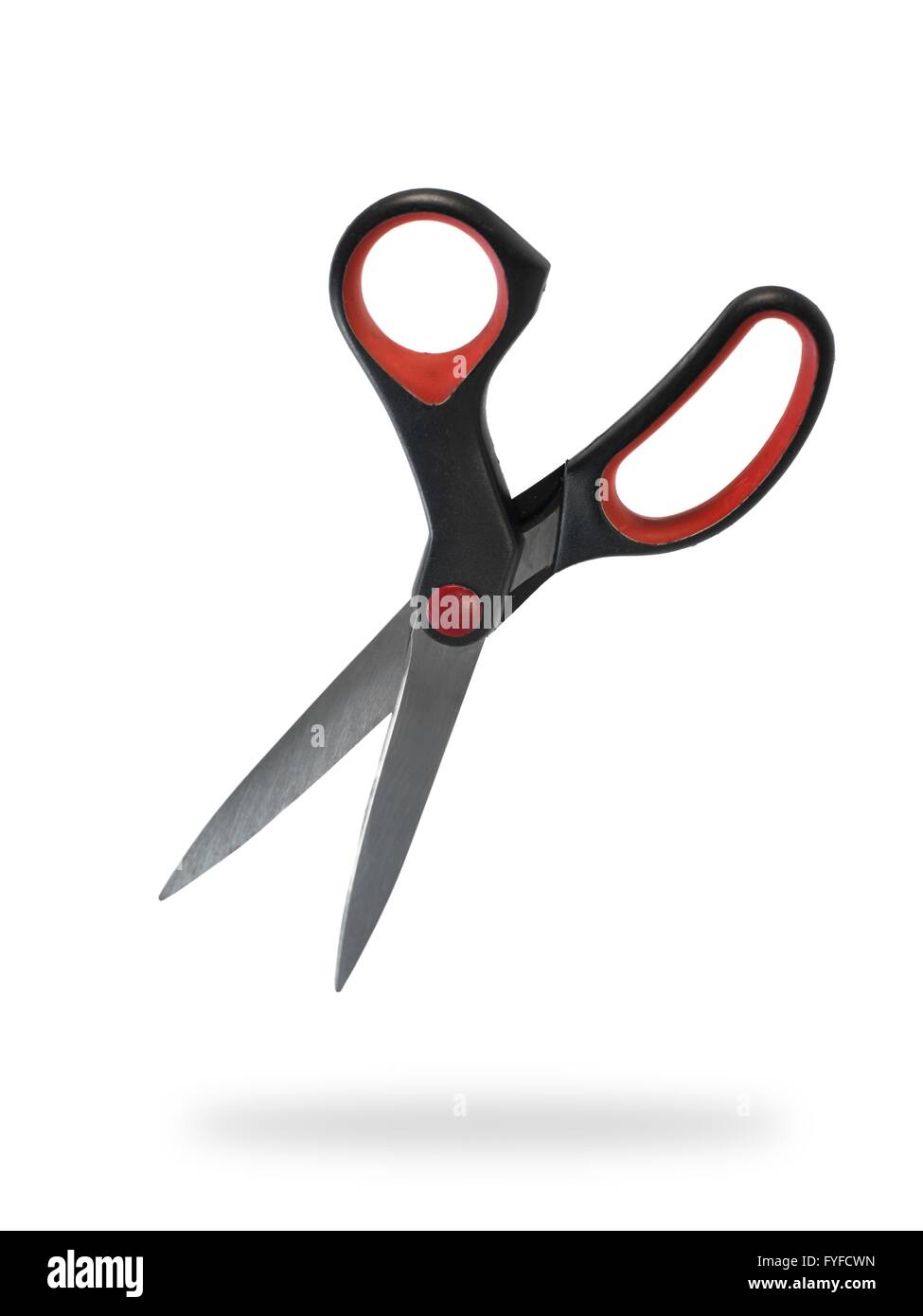 A pair of scissors isolated against a white background Stock Photo - Alamy