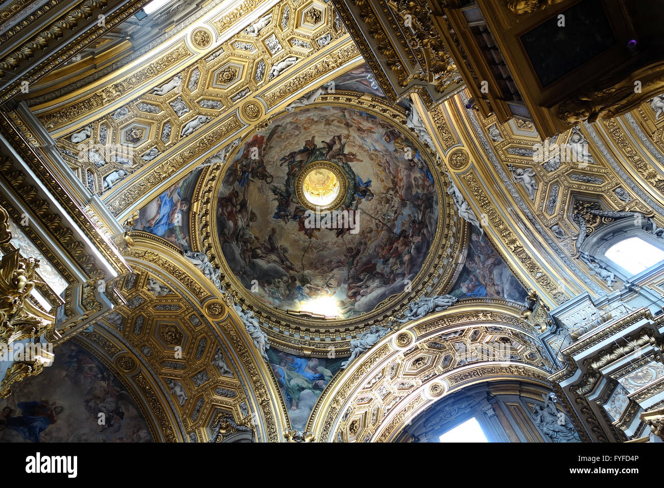 Vaulted ceiling frescoes baroque hi-res stock photography and images ...