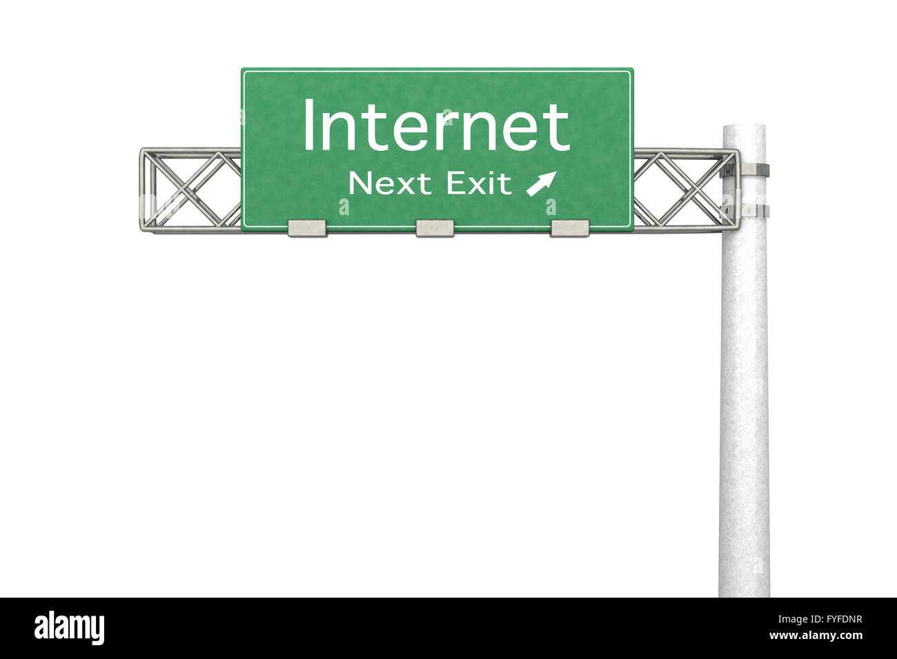 Highway Sign - Internet Stock Photo - Alamy