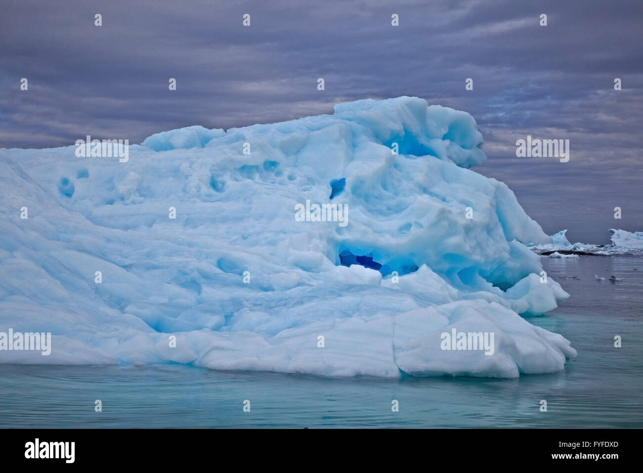 Iceberg in Lemaire Channel/Pleneau Island, Antarctic Peninsula Stock ...