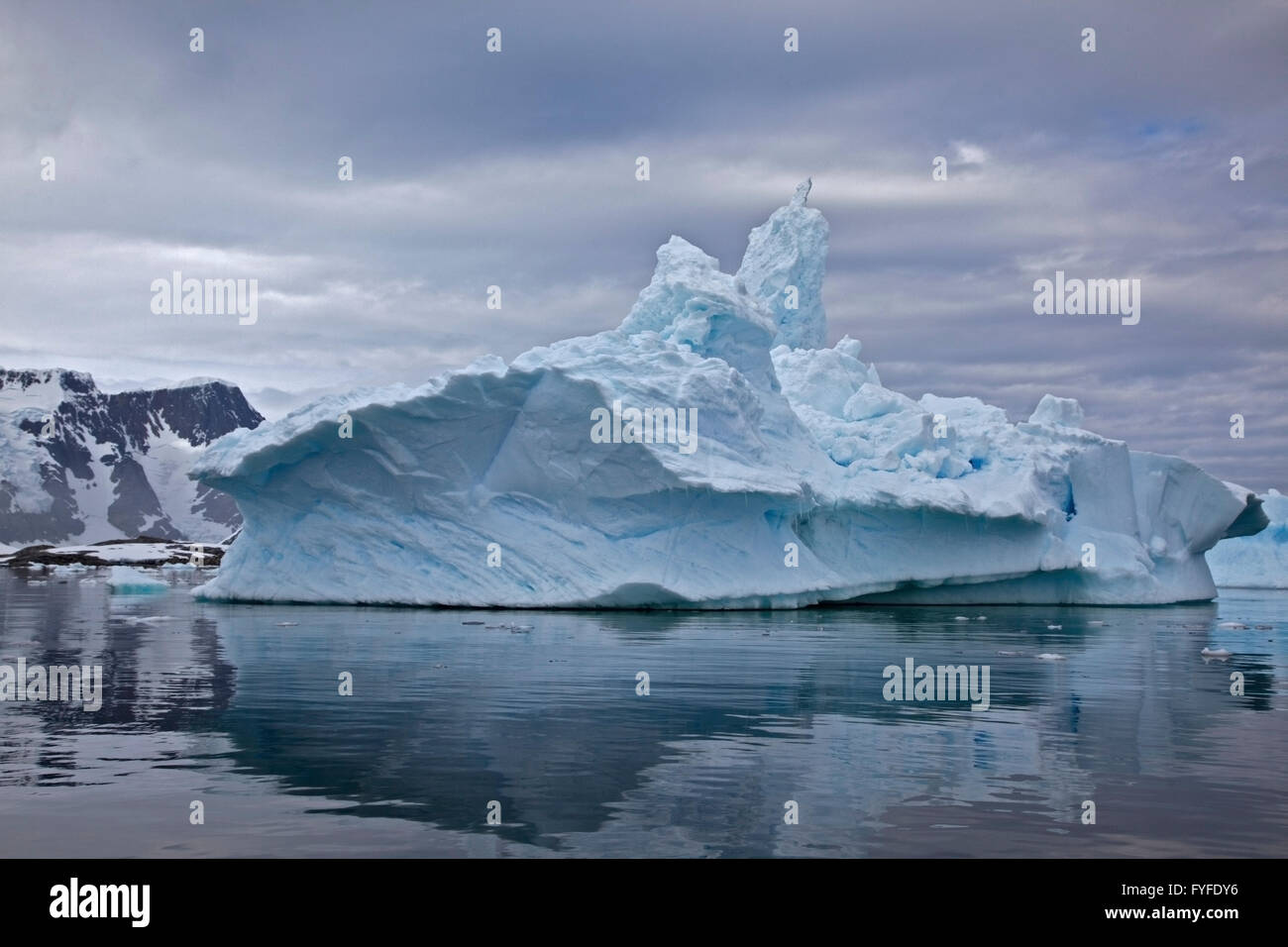 Iceberg in Lemaire Channel/Pleneau Island, Antarctic Peninsula Stock ...