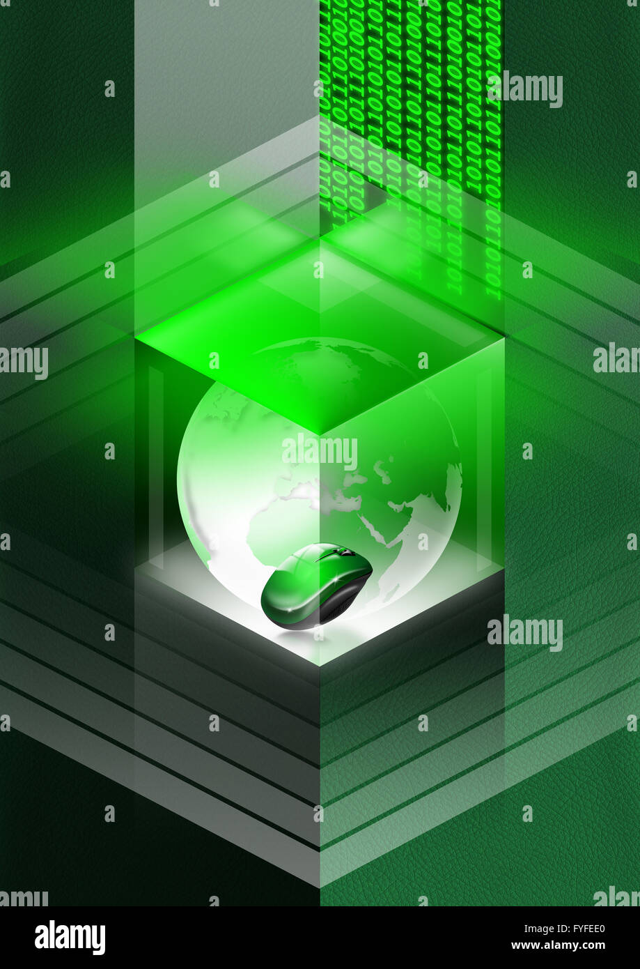 Binary Code Matrix Cube