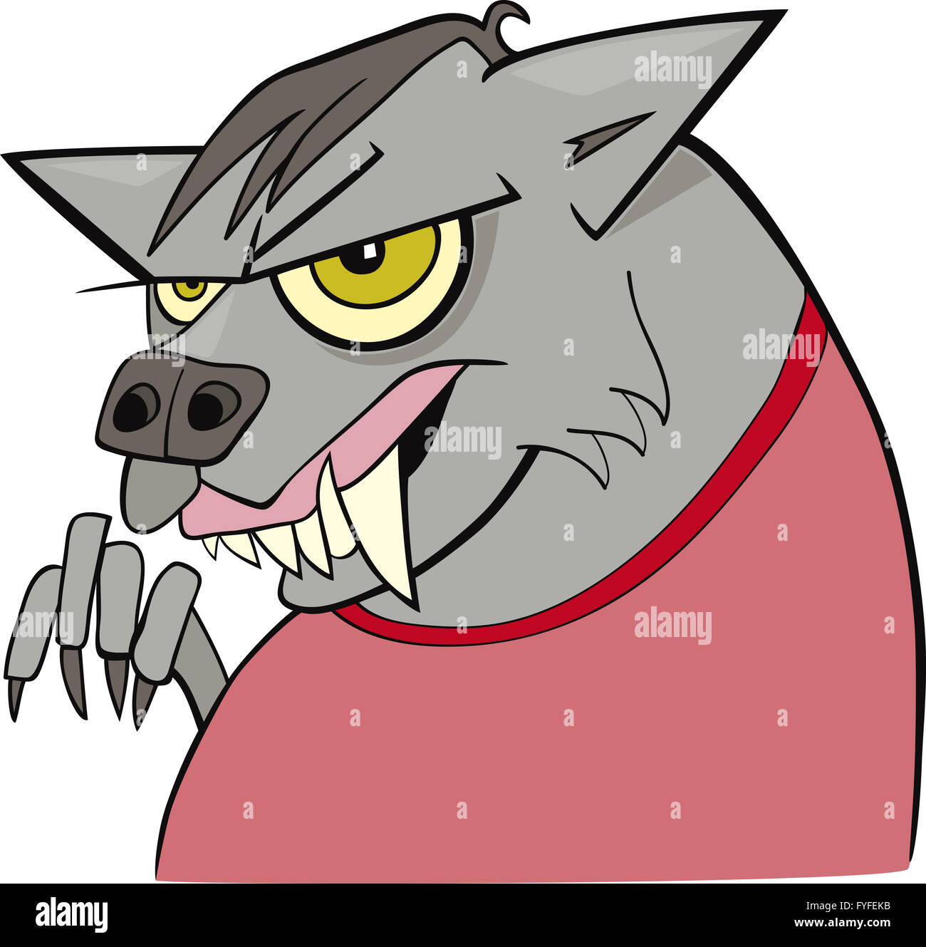 Cartoon werewolf hi-res stock photography and images - Alamy