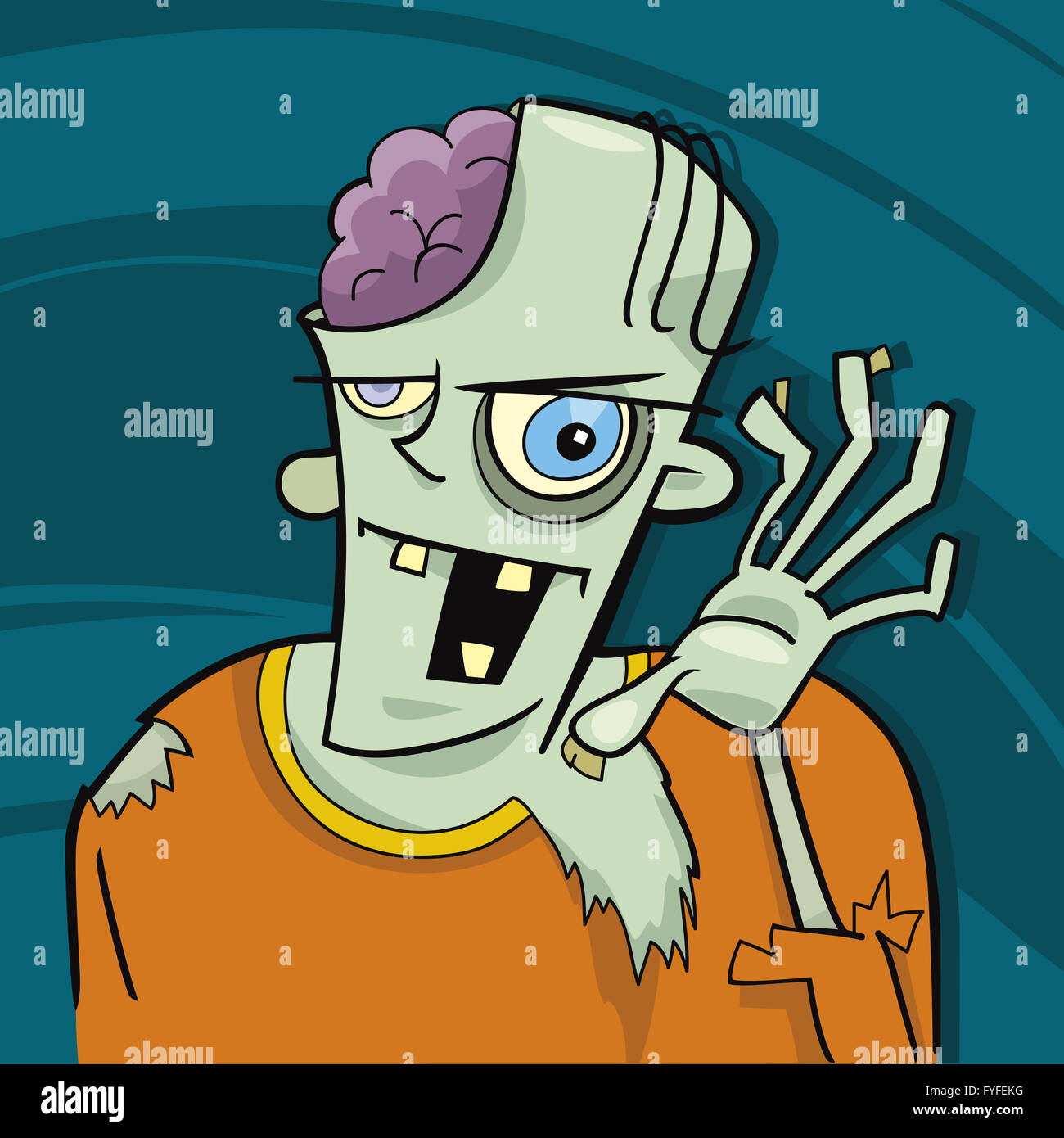 Caricature zombie hi-res stock photography and images - Alamy Caricature zombie hi-res stock photography and images - Alamy