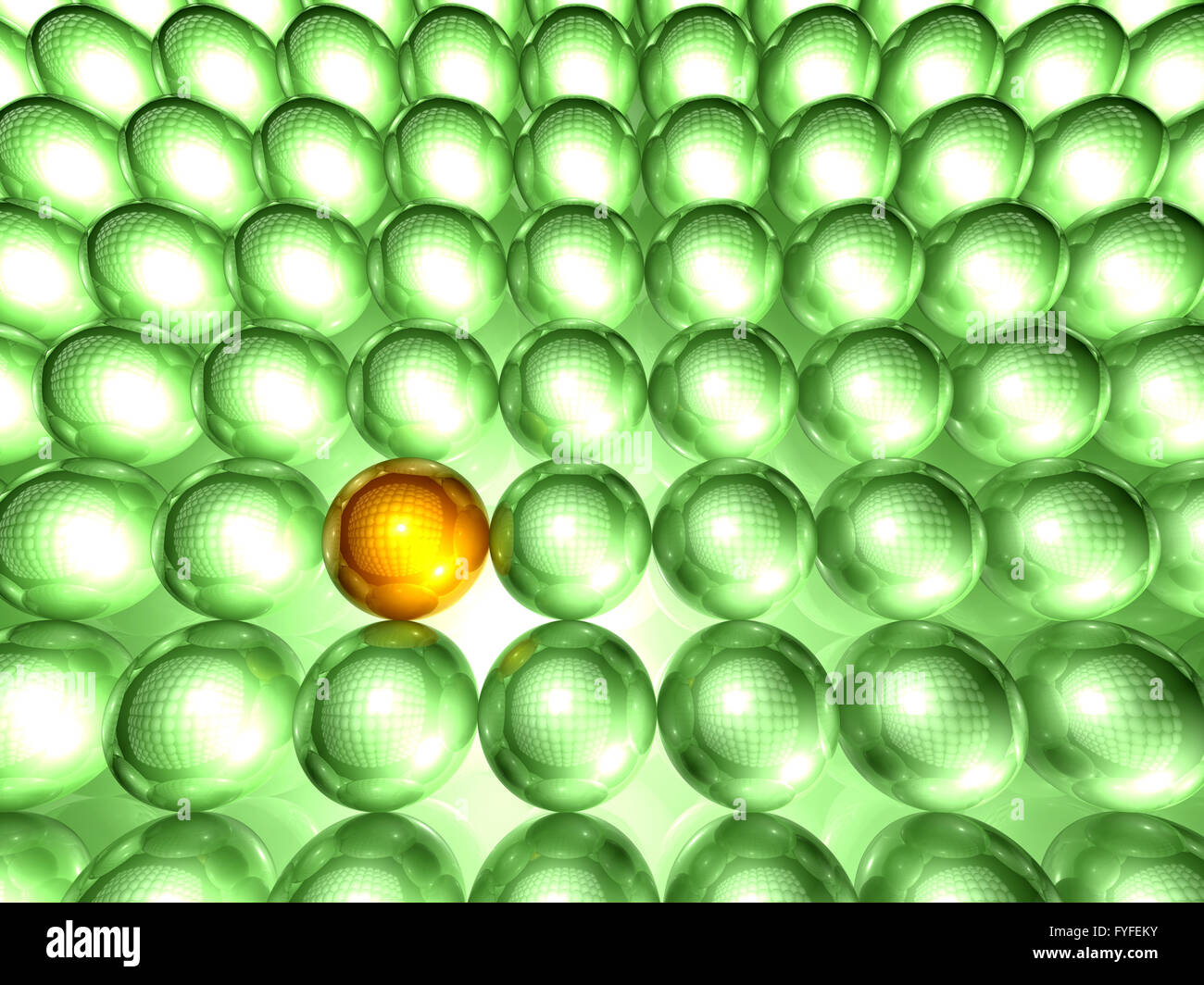 One is different Stock Photo - Alamy