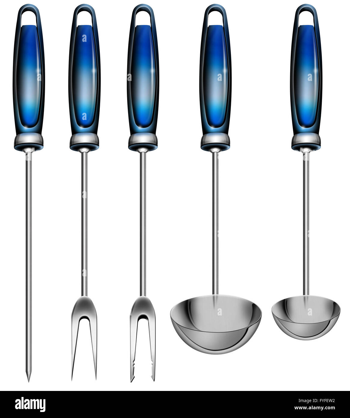 Aluminum kitchen utensils hi-res stock photography and images - Alamy