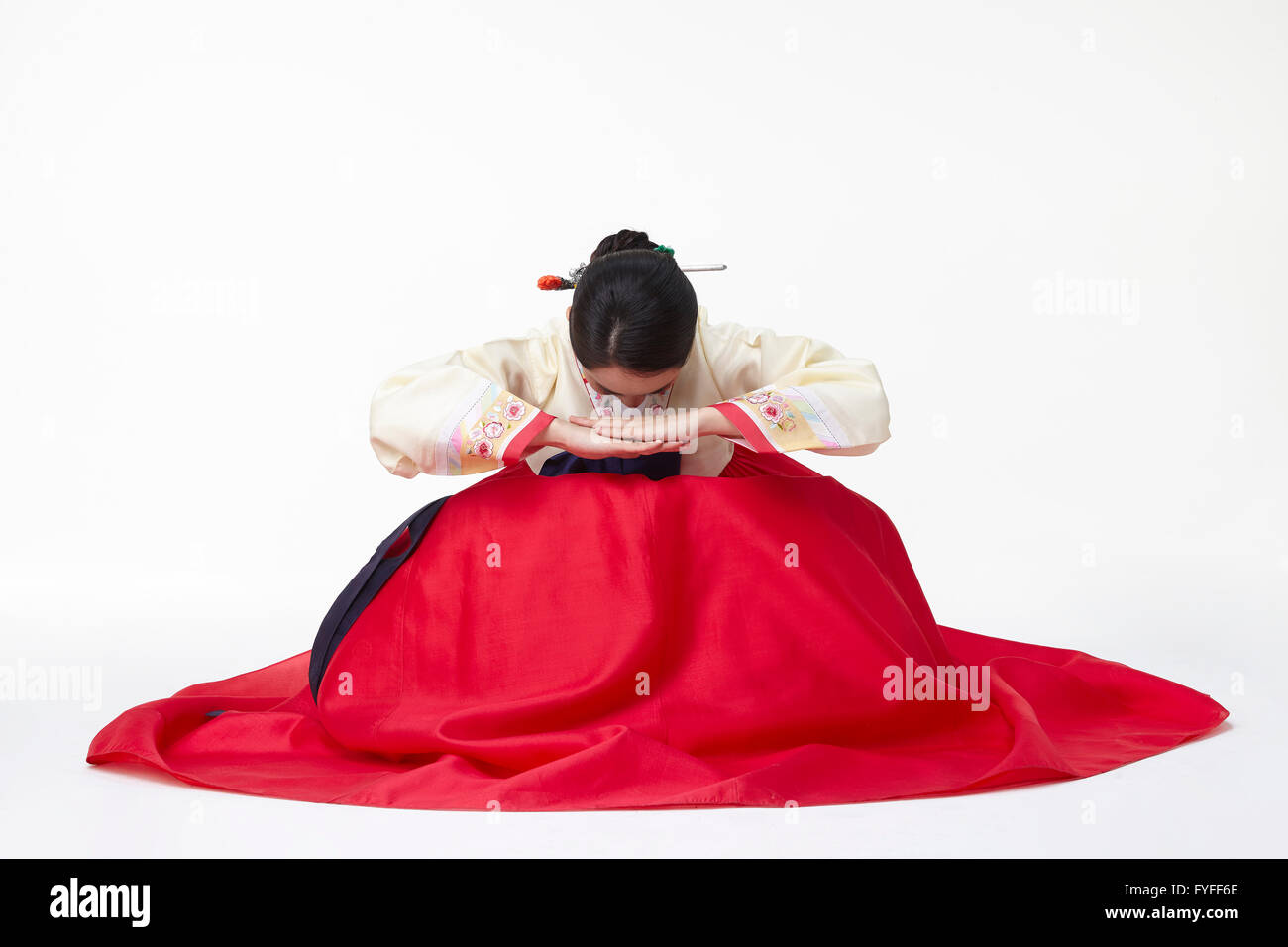 Korean Traditional Bowing High Resolution Stock Photography and Images ...