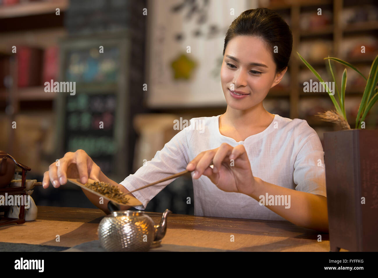 Owner preparing hi-res stock photography and images - Alamy