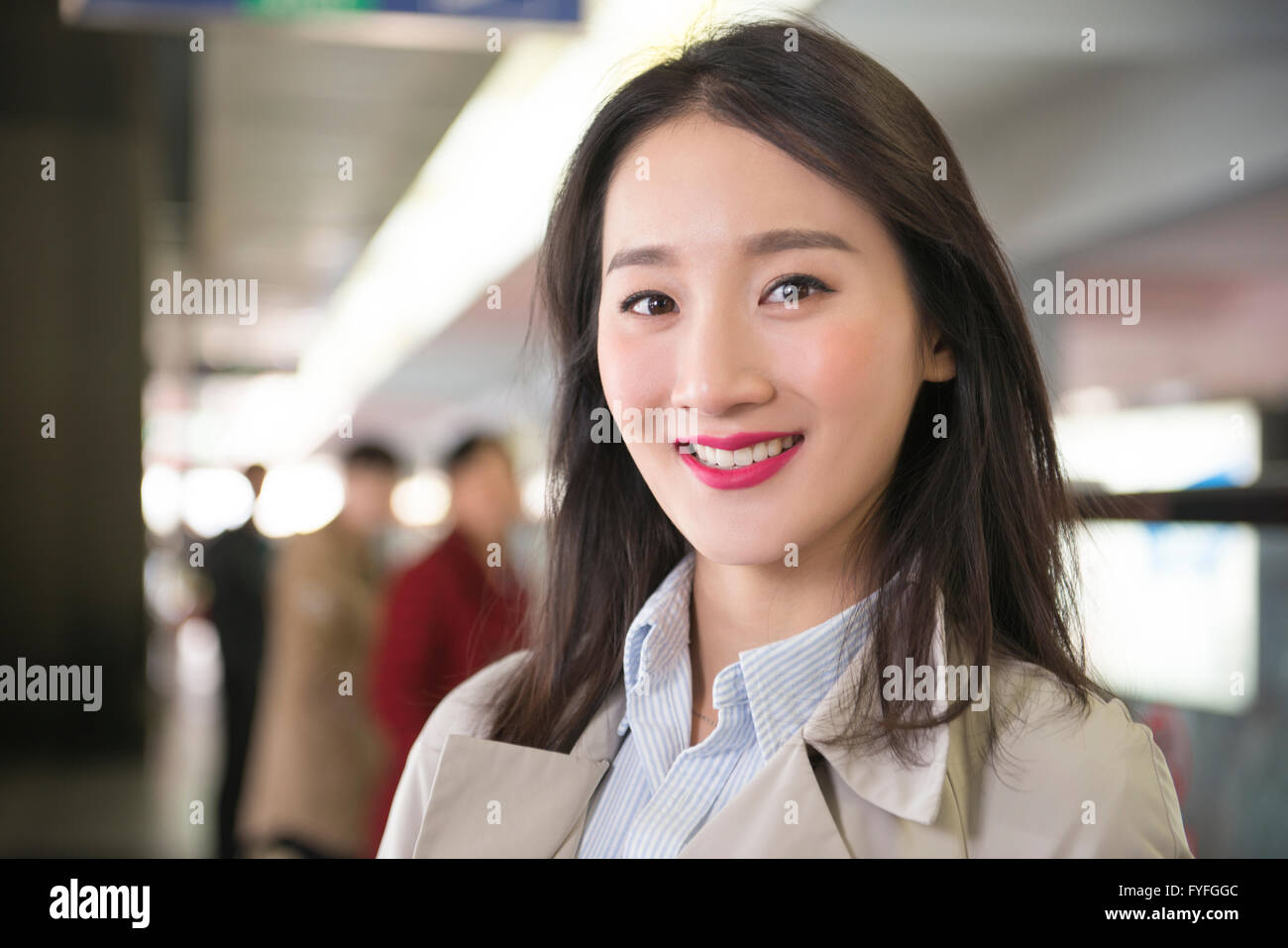Subway station worker hi-res stock photography and images - Alamy