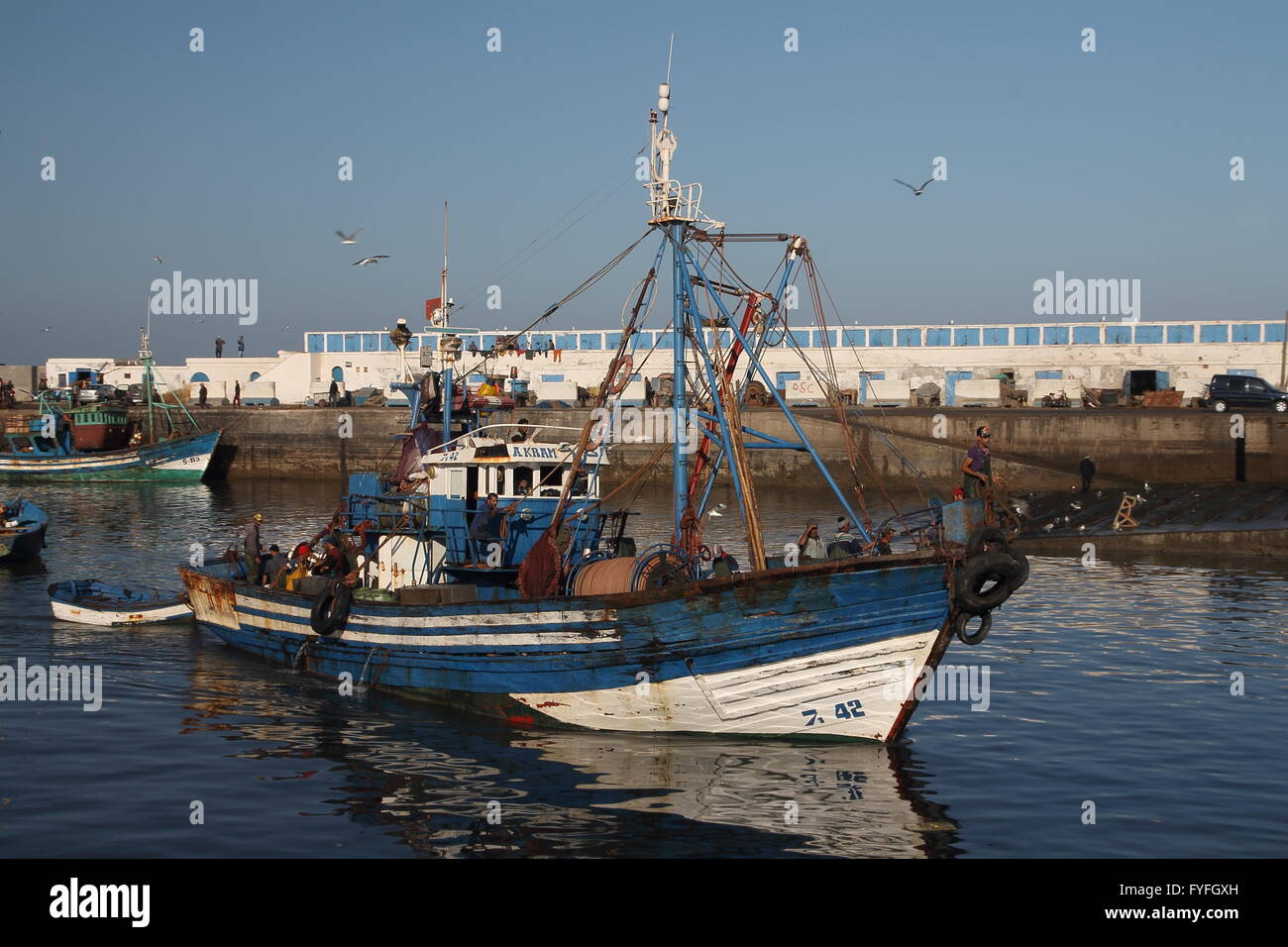 Fishing boat port hi-res stock photography and images - Alamy
