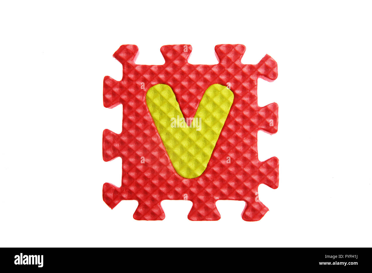 Alphabet foam puzzle hi-res stock photography and images - Alamy