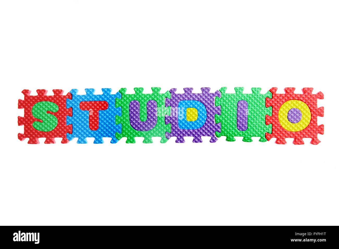 Alphabet puzzle piece hi-res stock photography and images - Alamy