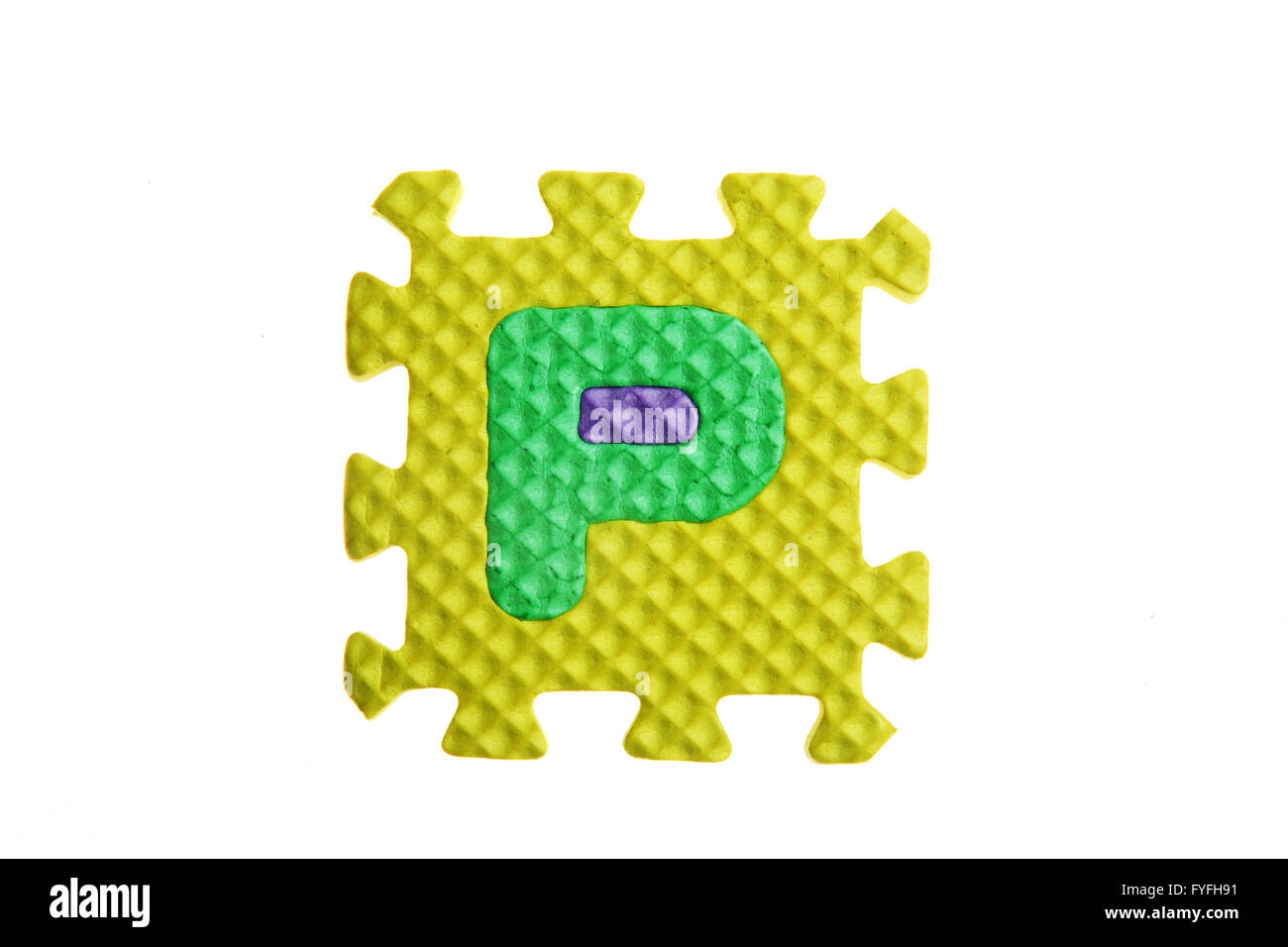 Alphabet foam puzzle hi-res stock photography and images - Alamy