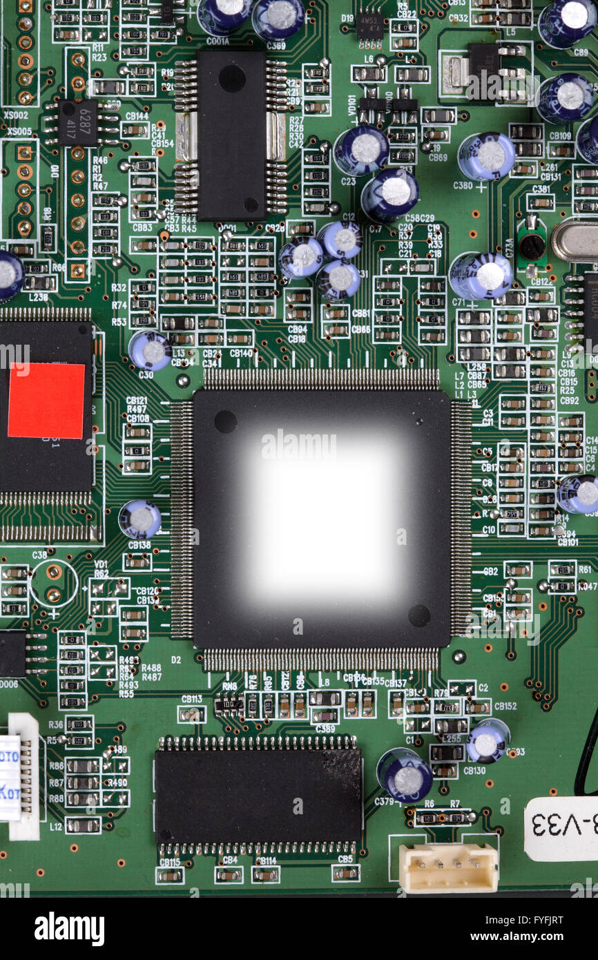 closeup of electronic circuit board Stock Photo - Alamy