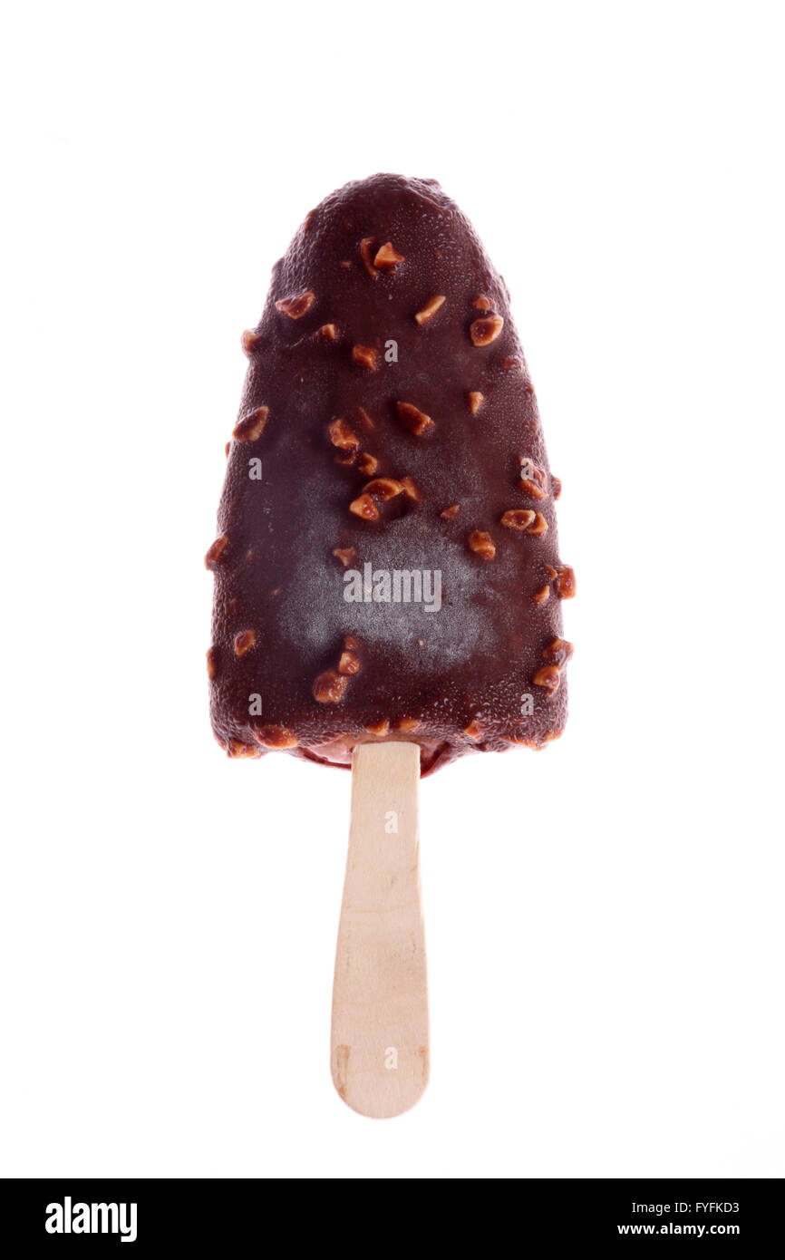 chocolate ice lollies Stock Photo - Alamy