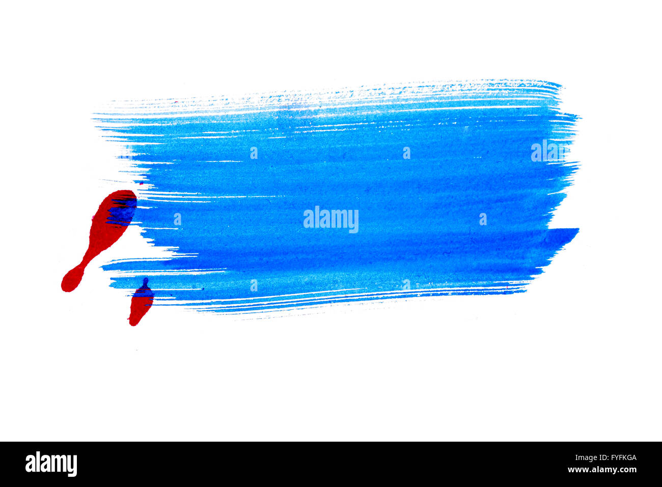 Blue dye texture Cut Out Stock Images & Pictures - Alamy