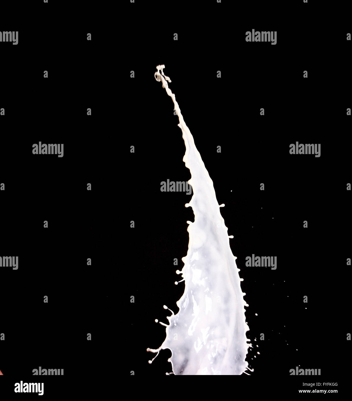 Splash of milk Stock Photo - Alamy