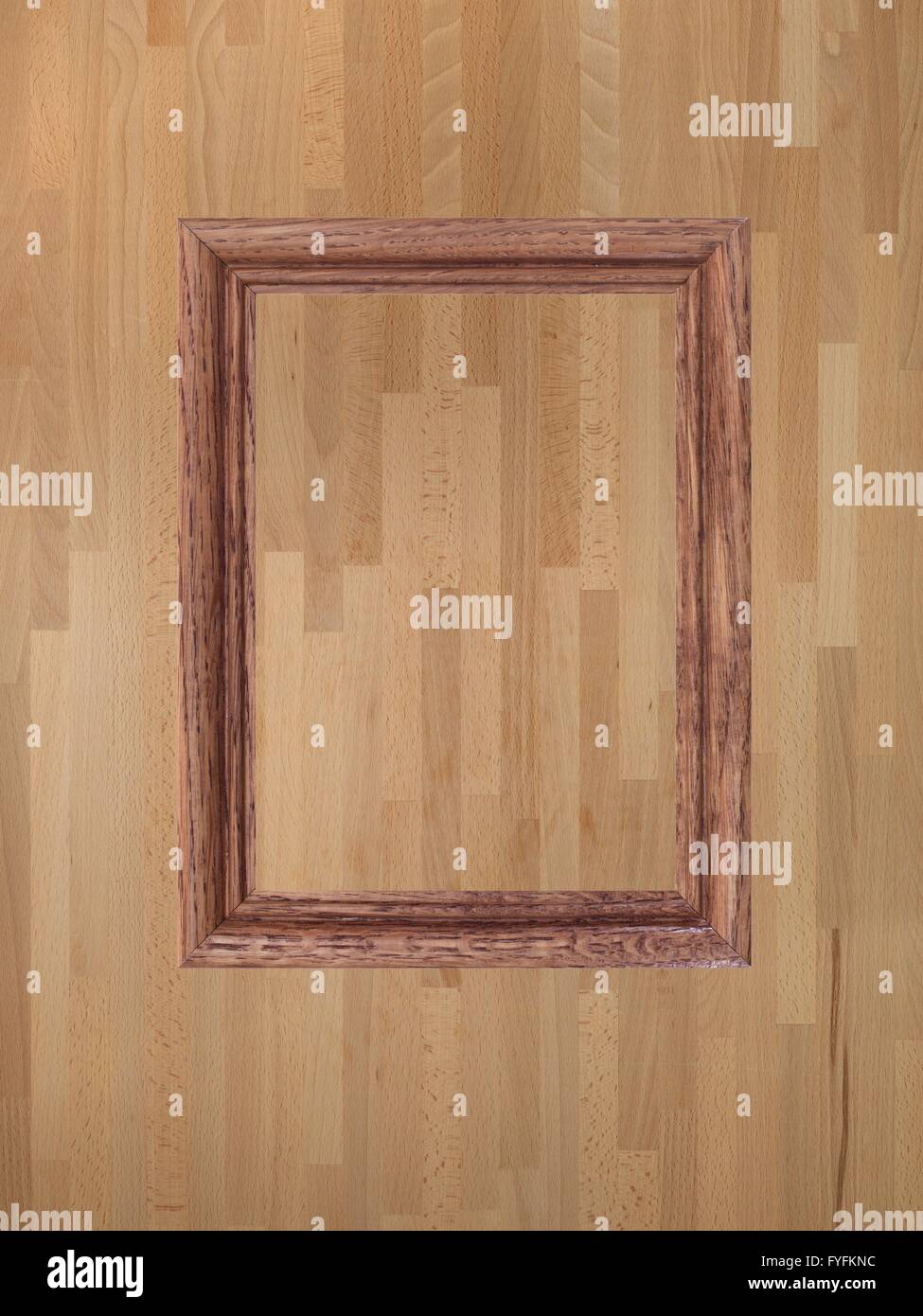 A close up shote of a vintage wooden photo frame Stock Photo - Alamy