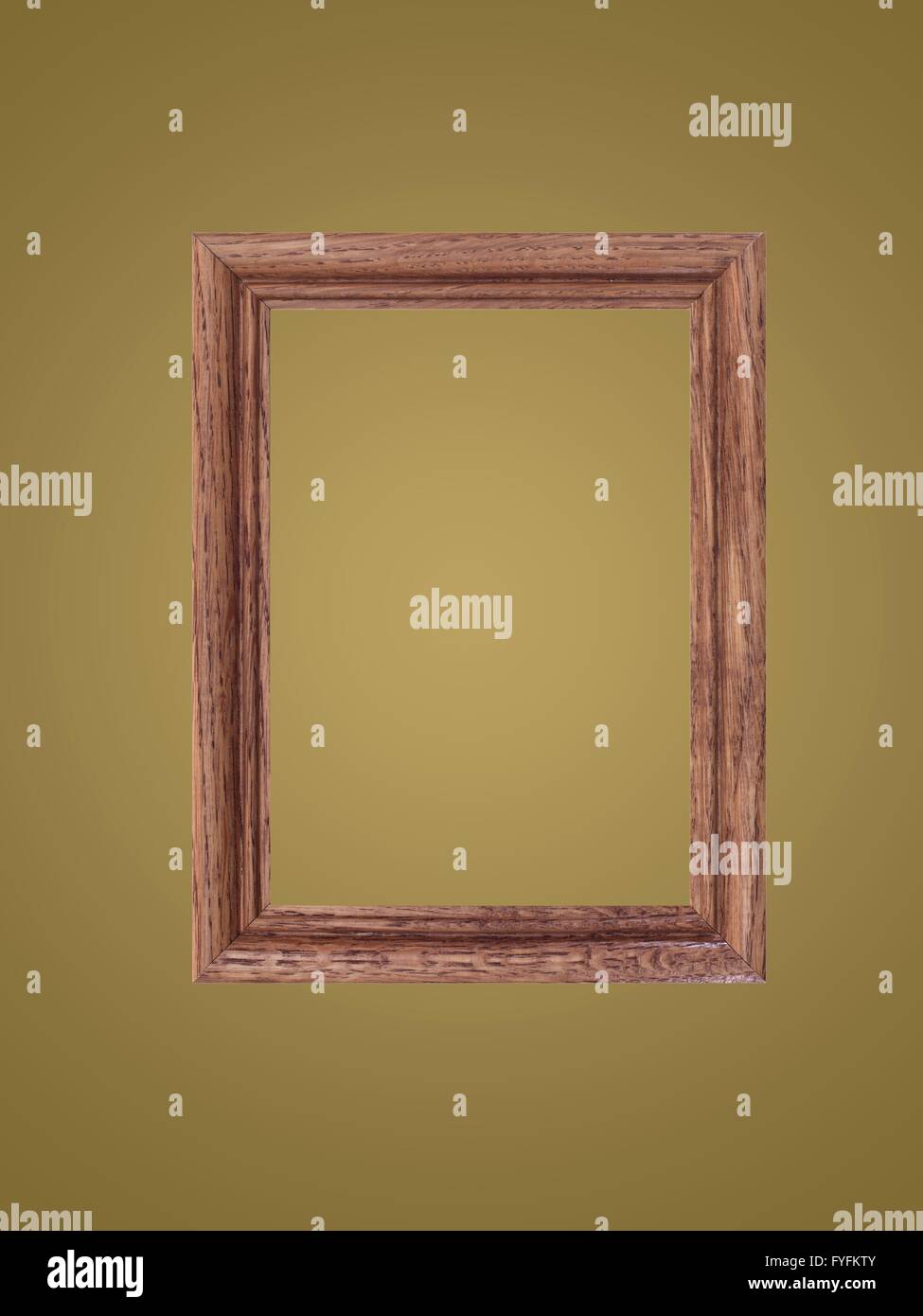 A close up shote of a vintage wooden photo frame Stock Photo - Alamy