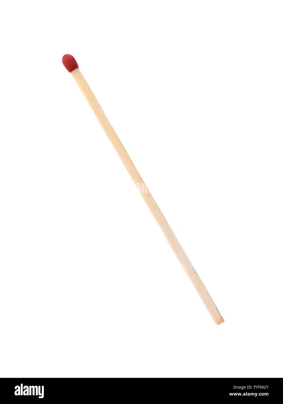 Wooden matches isolated against a white background Stock Photo - Alamy