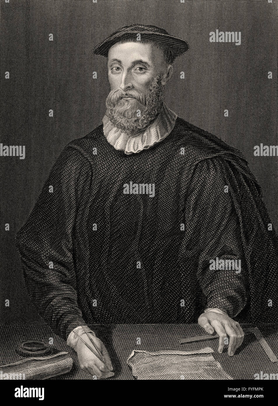 John Knox, c. 1514-1572, a Scottish clergyman, writer and a leader of ...