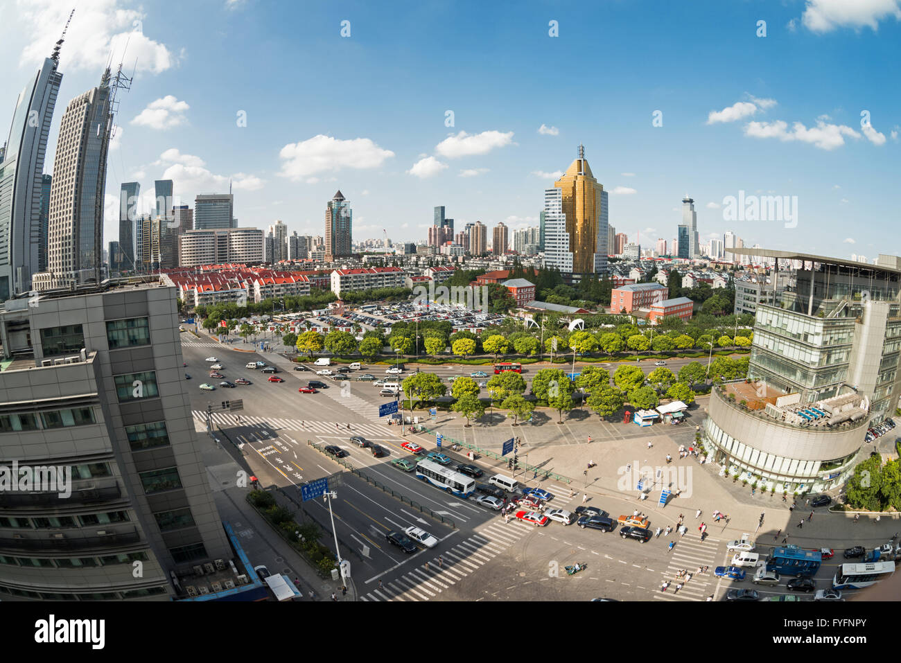 cityscape of modern city Stock Photo - Alamy