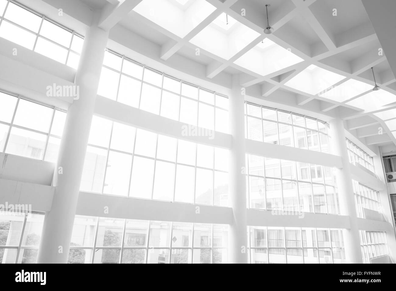 interior of white office Stock Photo - Alamy