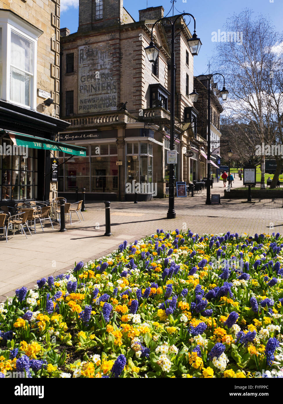 Montpellier quarter harrogate hi-res stock photography and images - Alamy