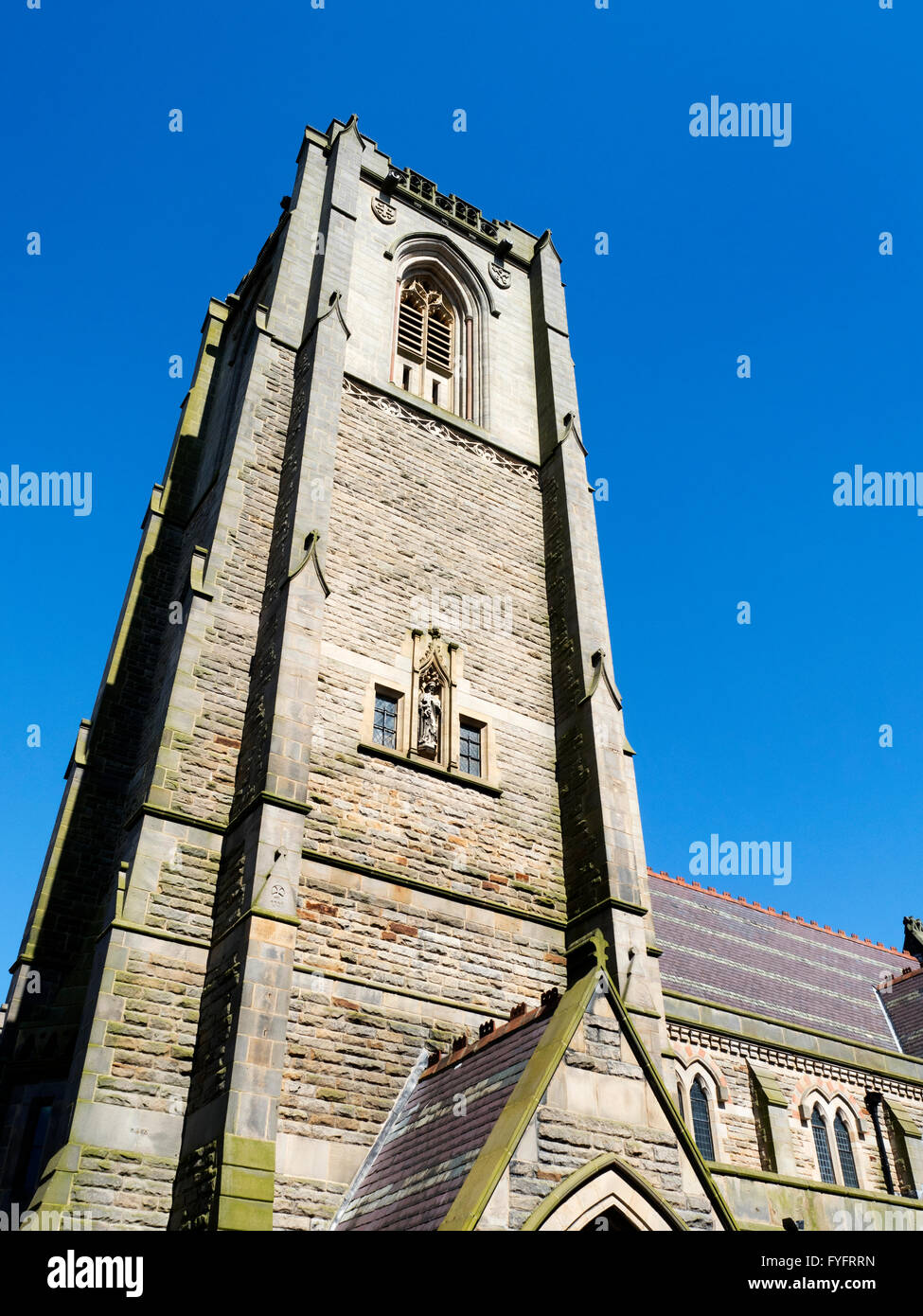 St Peters parish church tower in Harrogate North Yorkshire England ...