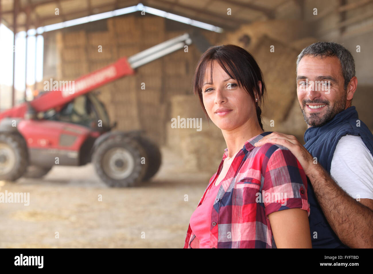 Couple tractor hi-res stock photography and images - Alamy