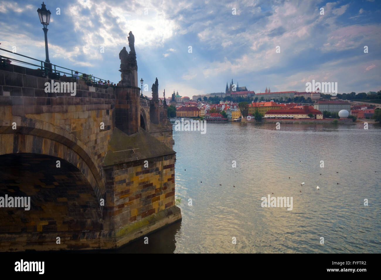 Charles bridge scene hi-res stock photography and images - Alamy