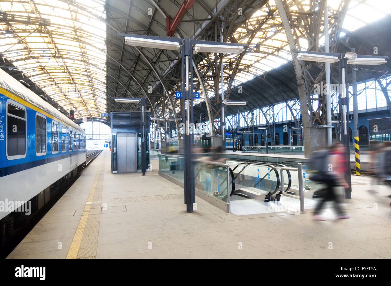 Busy train interior railway hi-res stock photography and images - Alamy