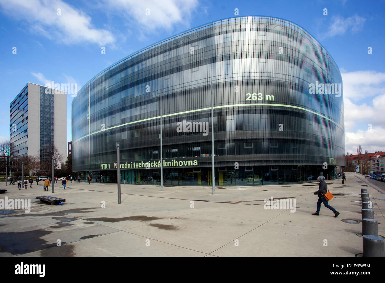 National Technical Library, Dejvice, Prague, Czech Republic Stock Photo ...